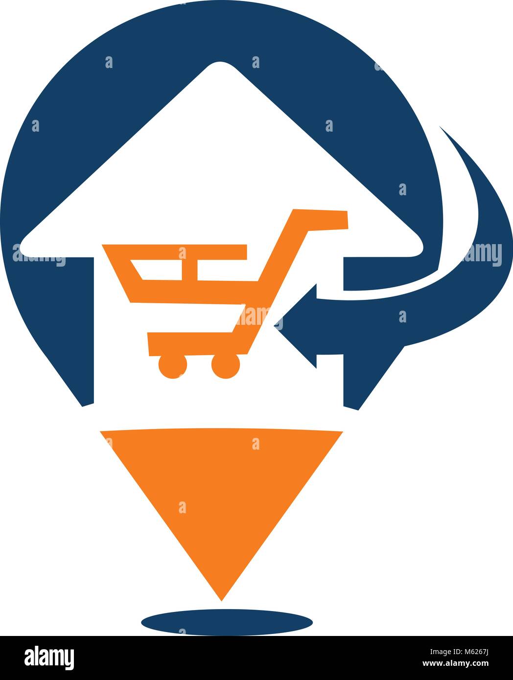 Home delivery Logo Design Template Vector Stock Vector Image & Art - Alamy