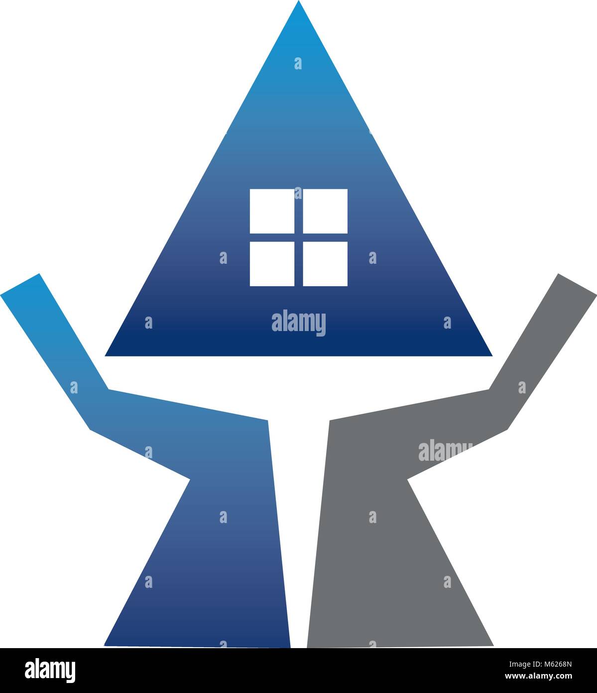 Home and Hand Stock Vector Image & Art - Alamy