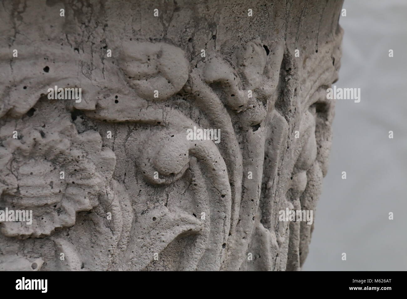 Stone carved plant pot hi-res stock photography and images - Alamy