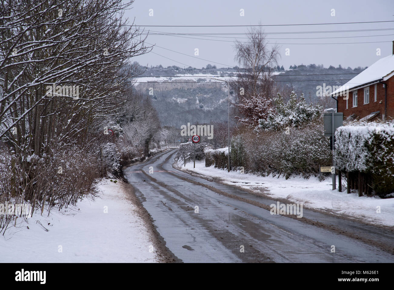 Bluebell Hill Kent High Resolution Stock Photography and Images - Alamy