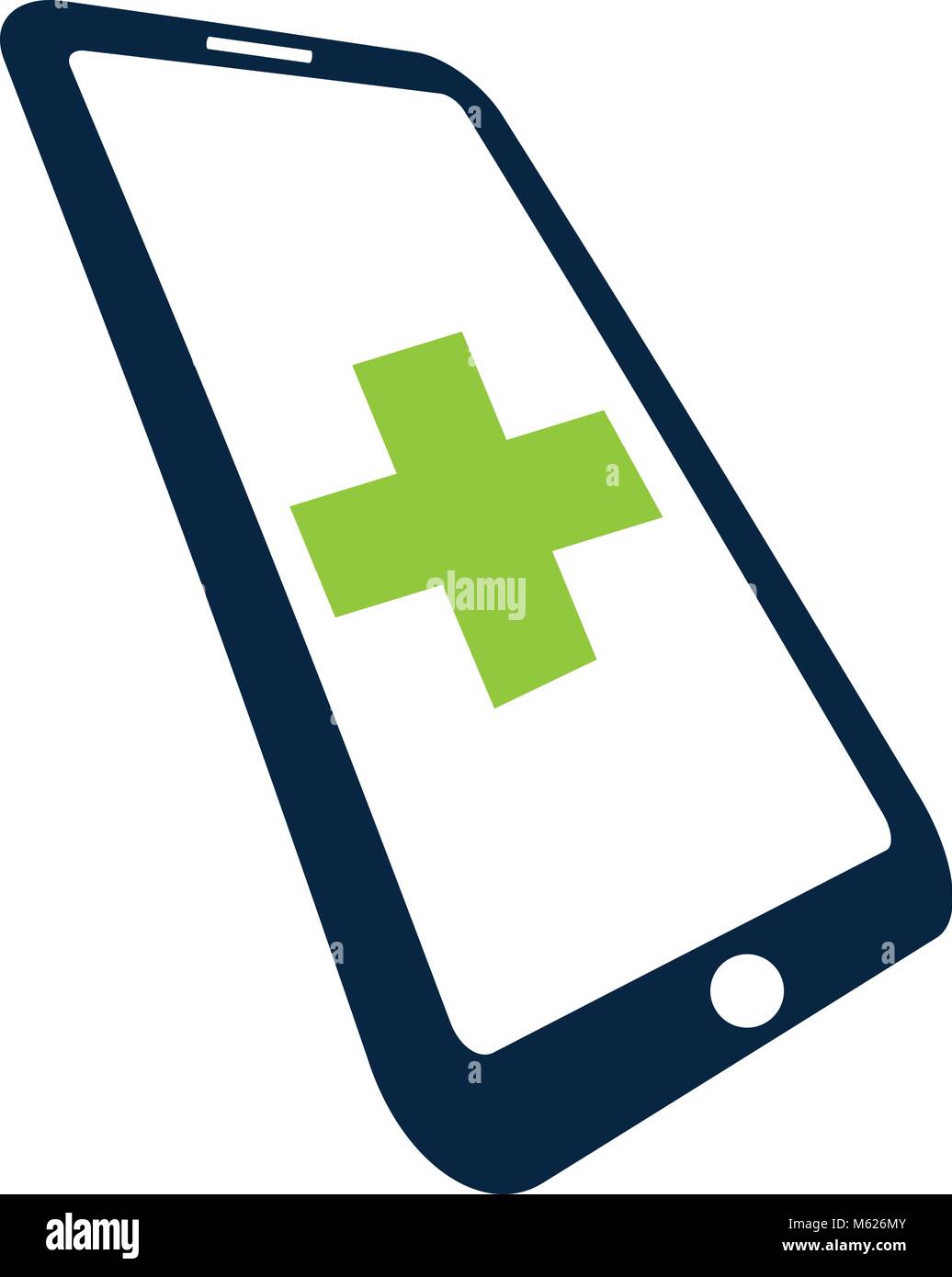 Hospital smart phone Stock Vector Images - Alamy