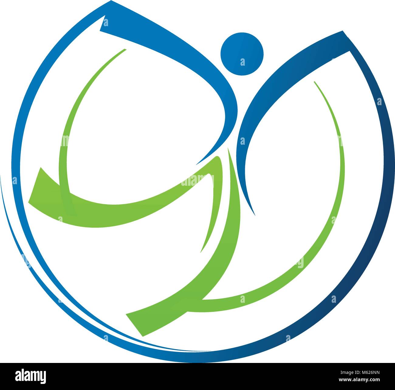 Freedom Life Logo Design Template Vector Stock Vector Image & Art - Alamy