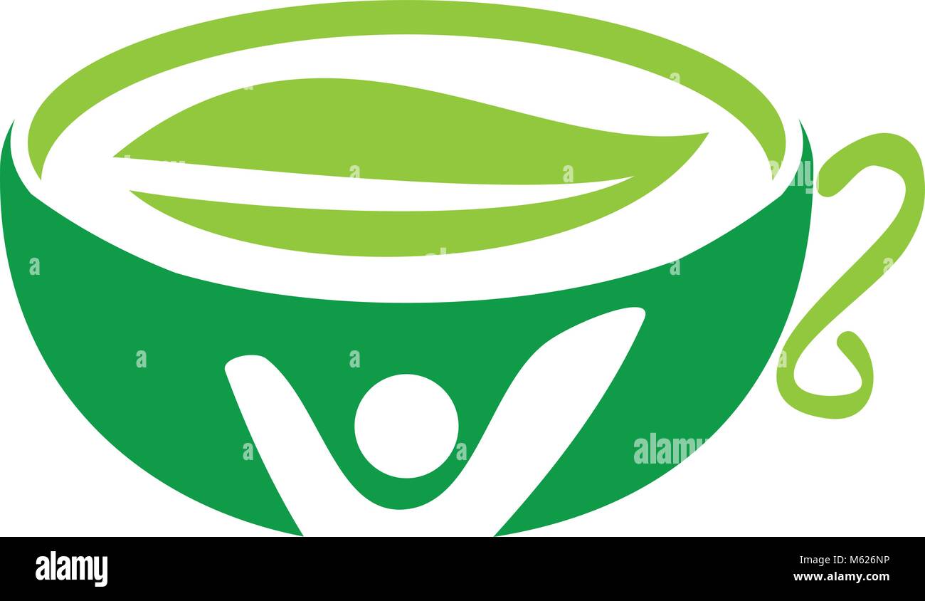 Health Tea Logo Design Template Vector Stock Vector Image & Art - Alamy
