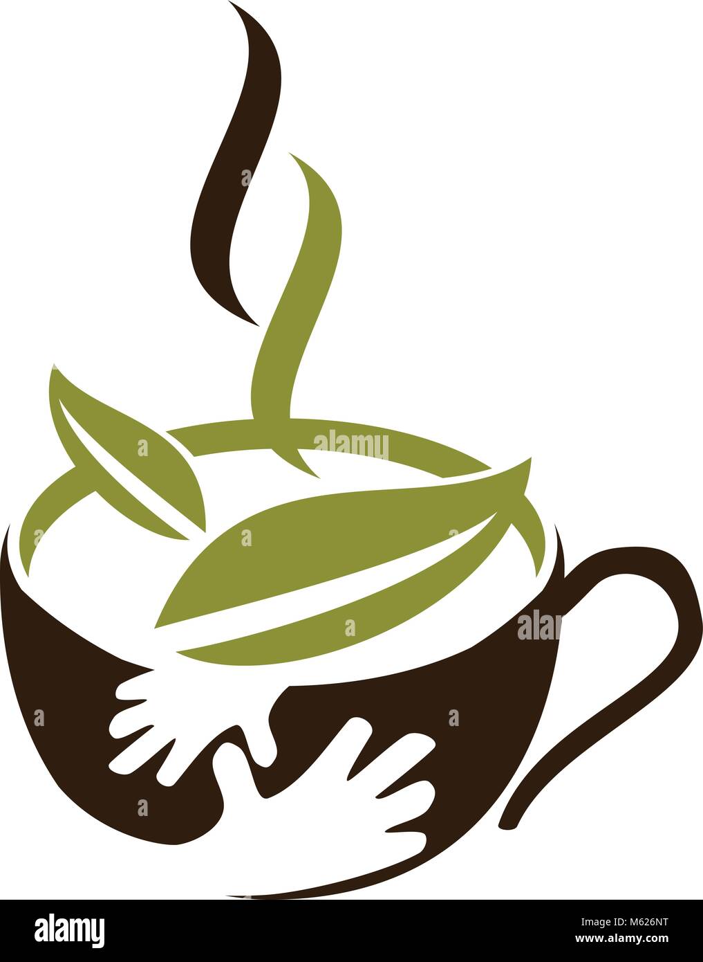 Health Tea Logo Design Template Vector Stock Vector Image & Art - Alamy