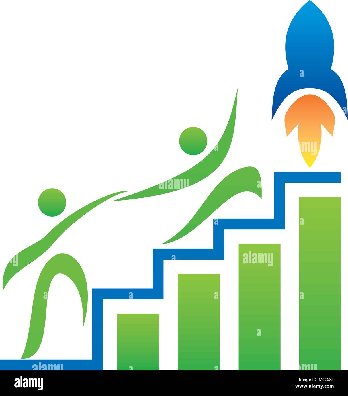 Business Marketing Rocket Handshake Stock Vector Image & Art - Alamy