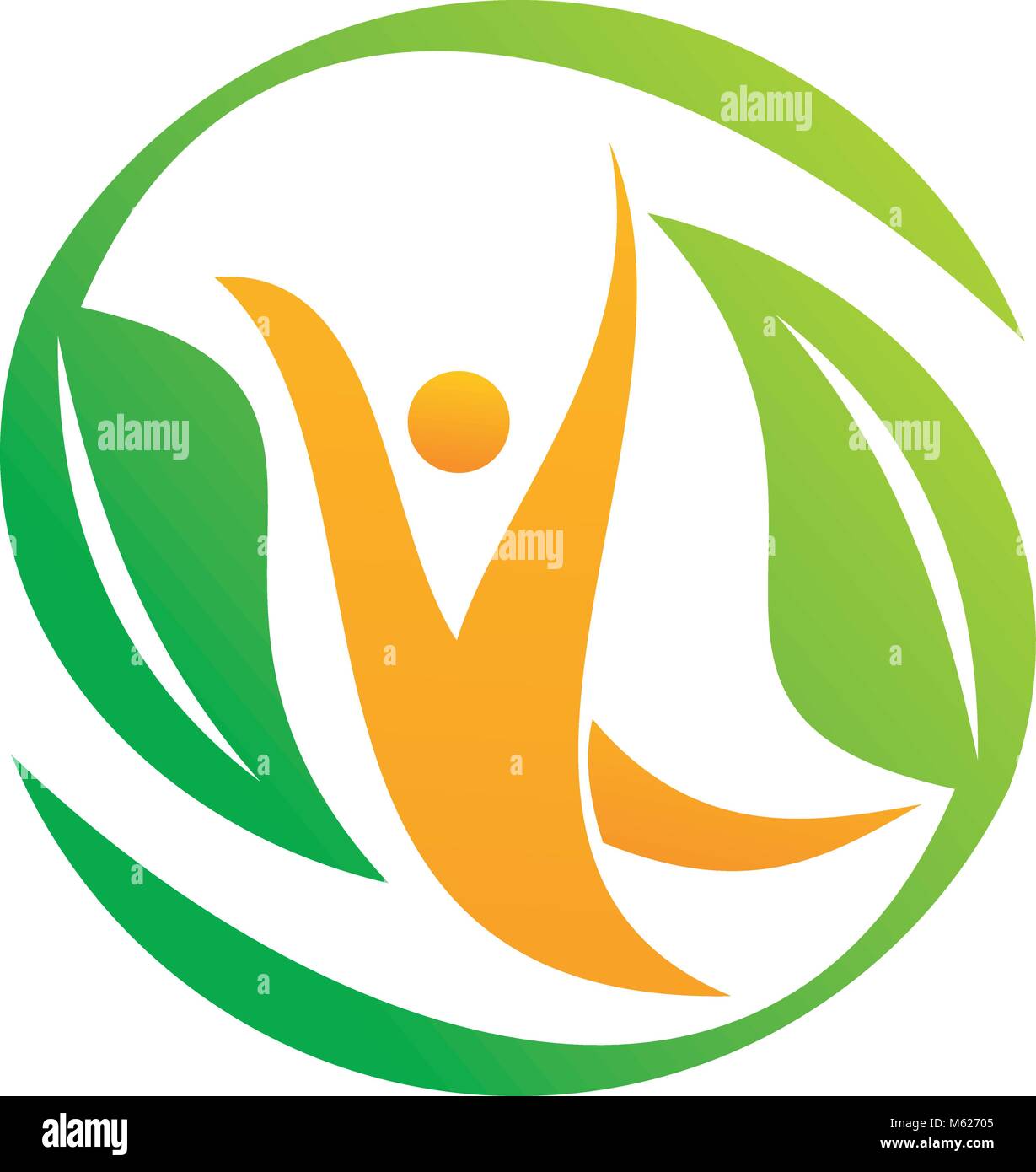 Complete Wellness Logo Design Template Vector Stock Vector Image & Art ...