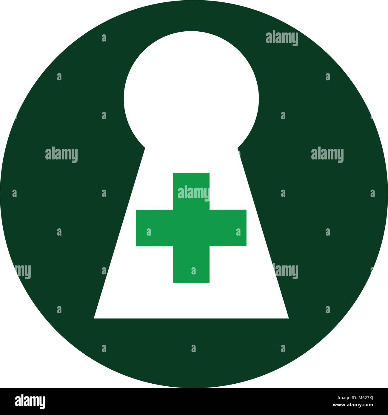 Health Key Solution Stock Vector Image & Art - Alamy