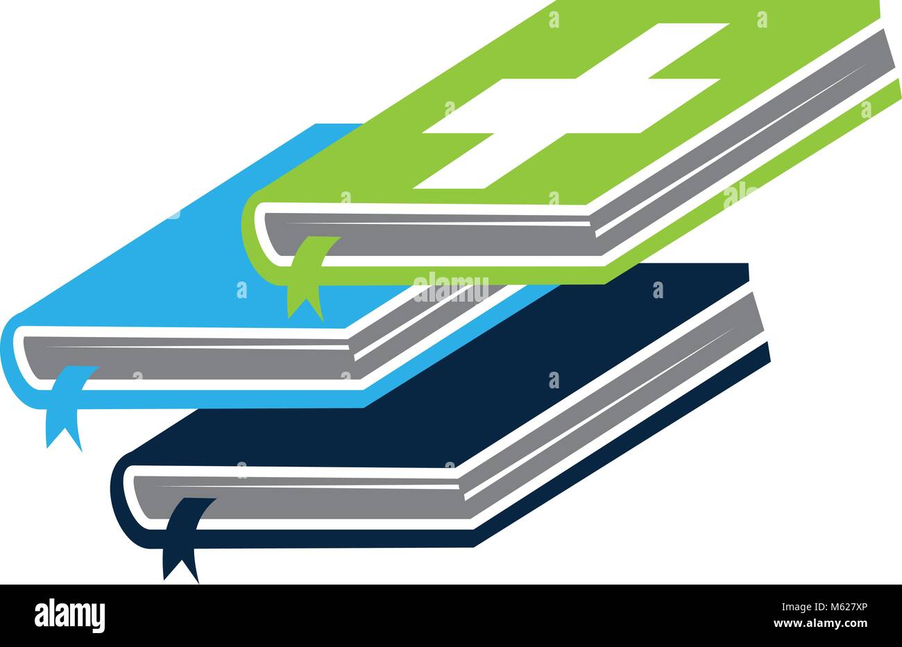 Health Books Logo Design Template Vector Stock Vector Image & Art - Alamy