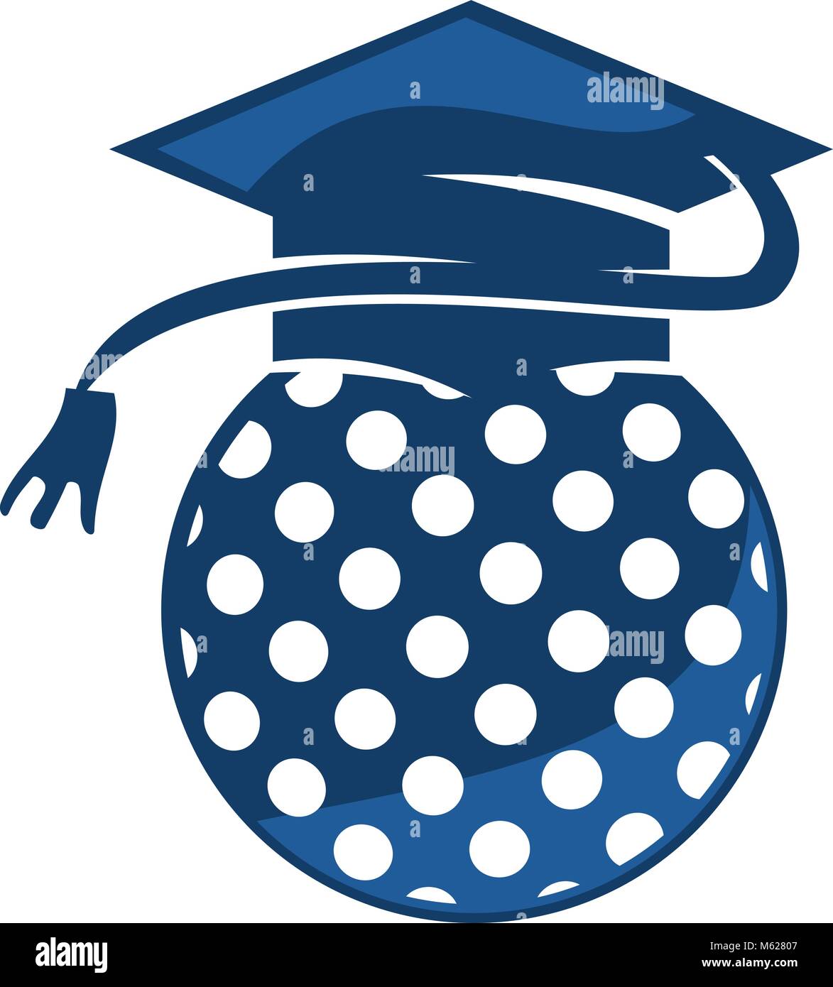 Golf graduation ceremony Stock Vector Images - Alamy