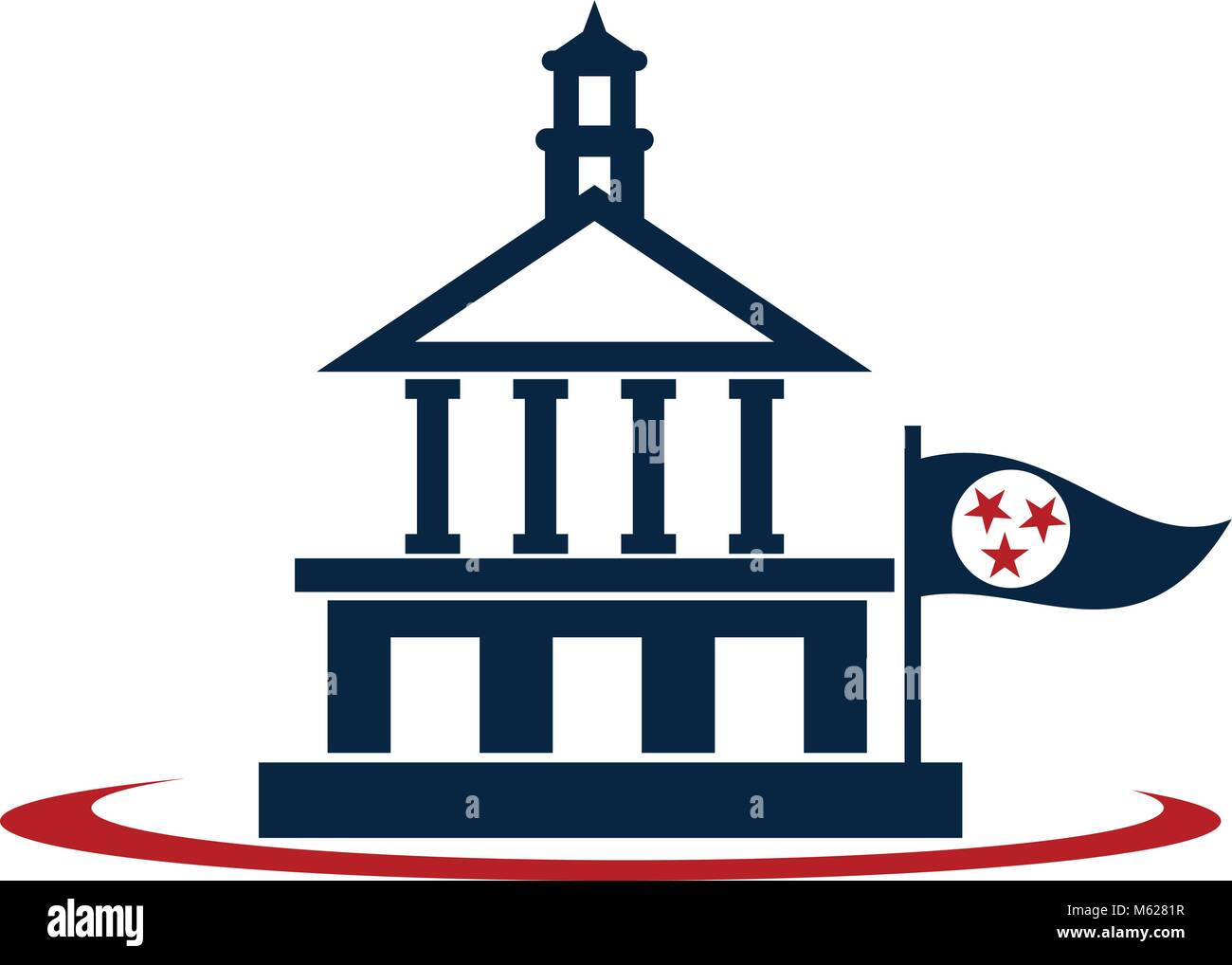 Government Relations Logo Design Template Vector Stock Vector Image ...