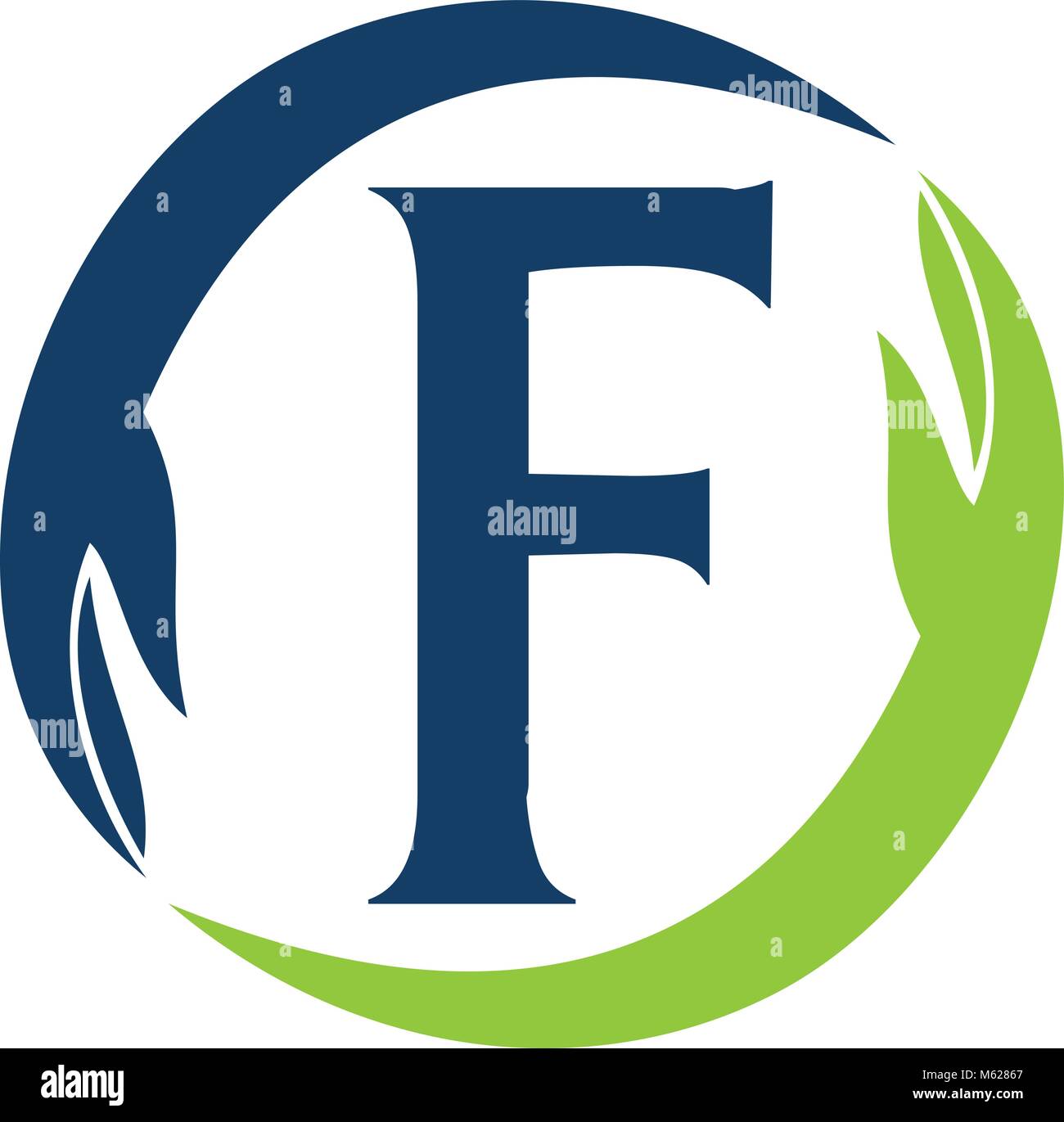 Hand Care Solution Letter F Stock Vector Image & Art - Alamy