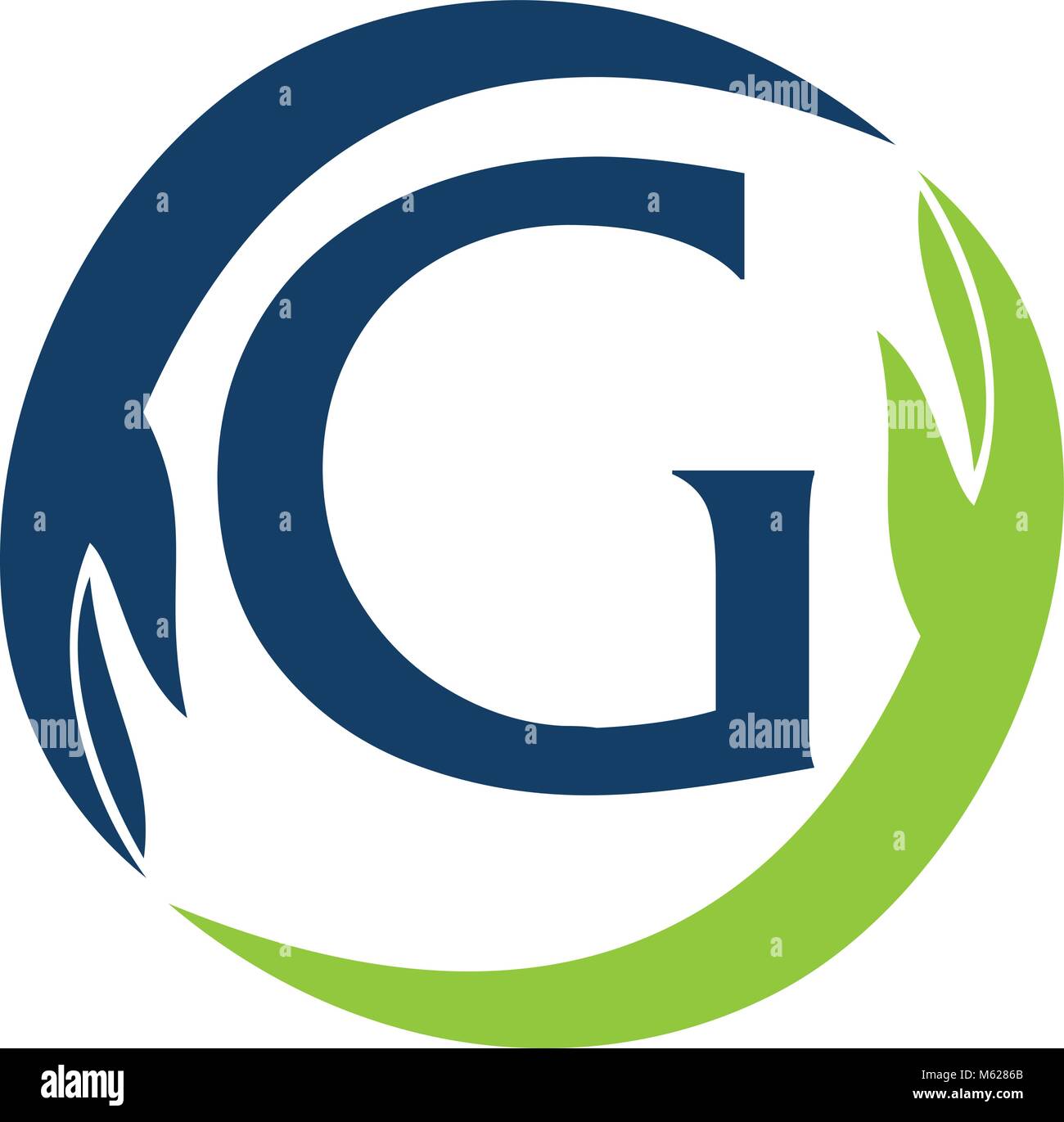 Hand Care Solution Letter G Stock Vector Image & Art - Alamy