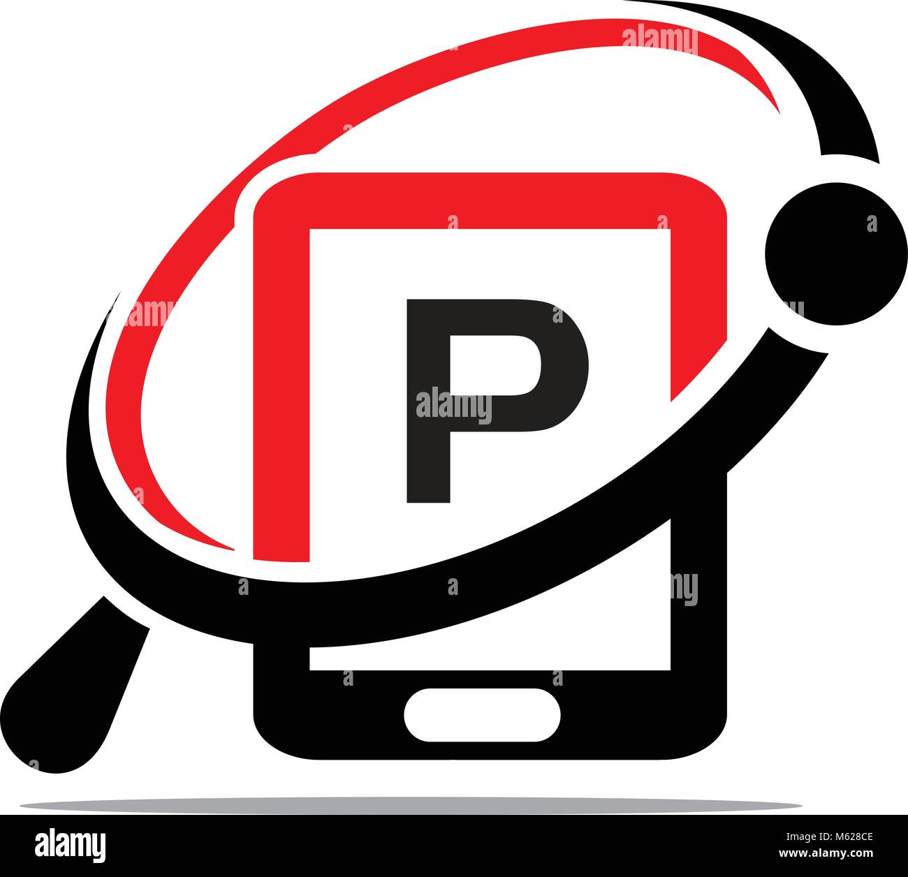 Phone p Stock Vector Images - Alamy