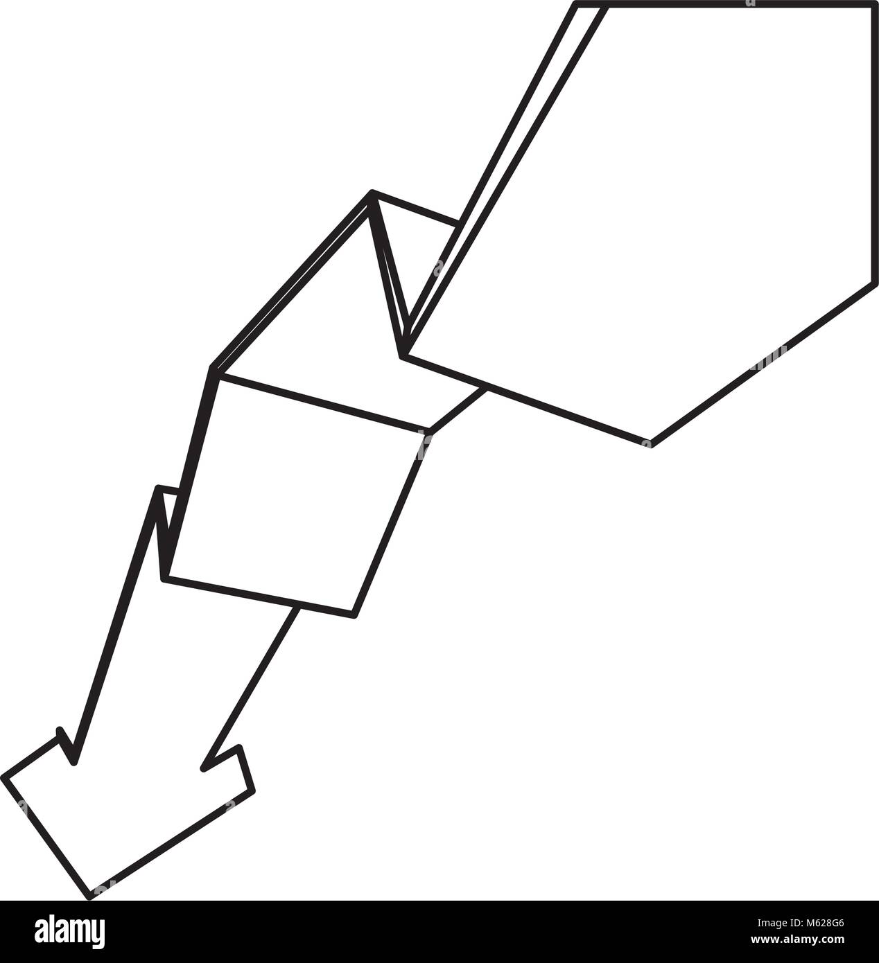 Sales report graph decline Black and White Stock Photos & Images - Alamy