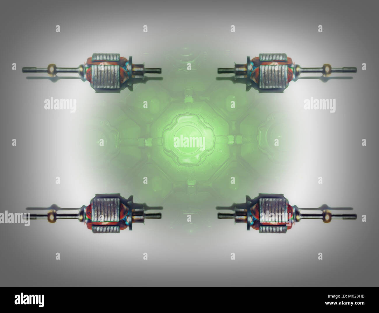 Nuclear fusion core Stock Photo - Alamy