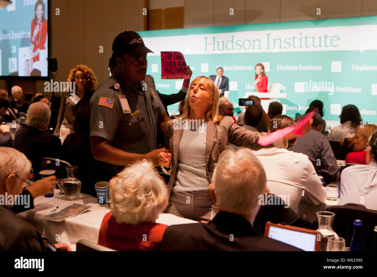 Oct. 23, 2017, Washington, DC USA: Medea Benjamin, American political ...