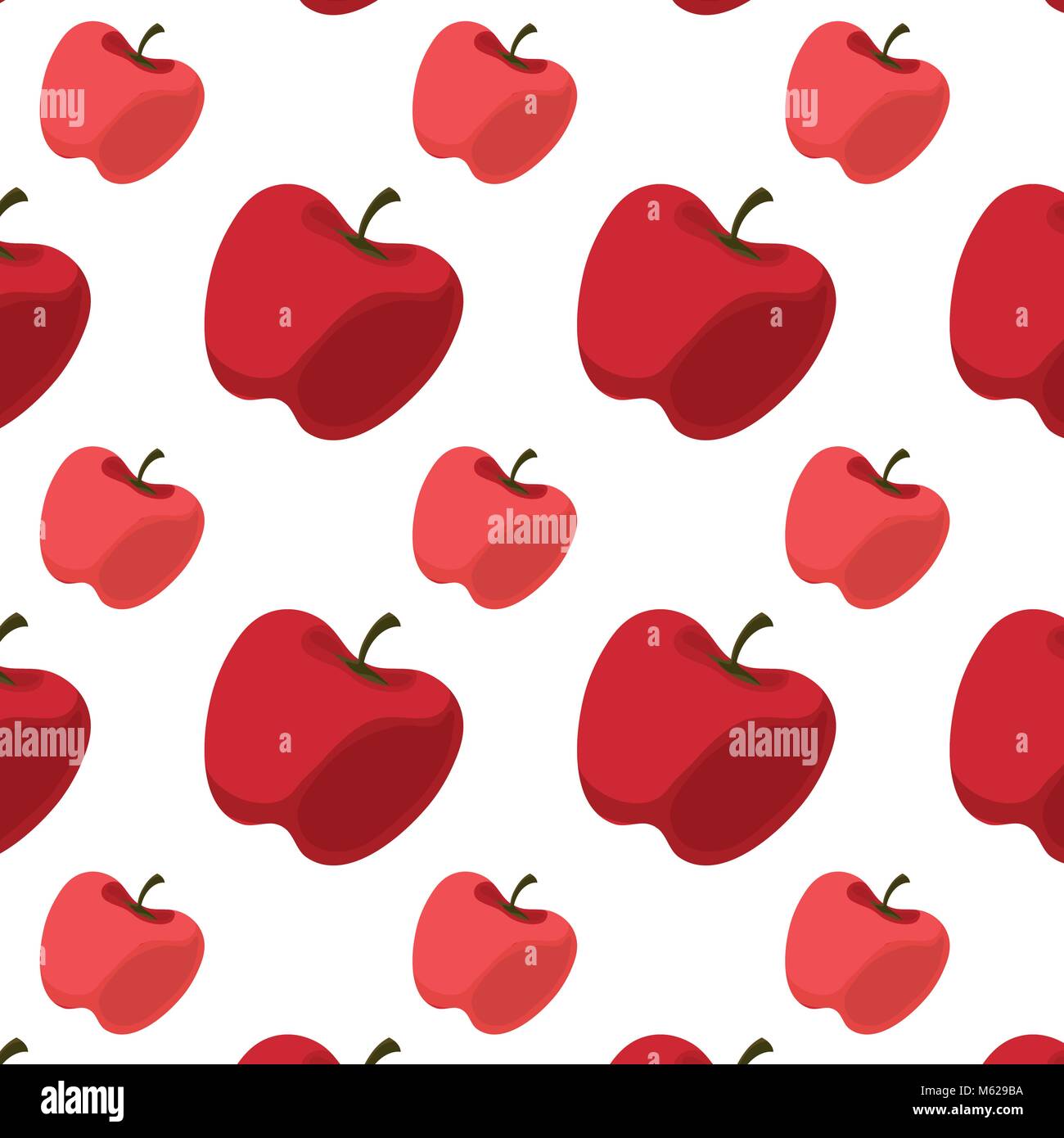 colorful red pepper pattern over white background vector illustration ...