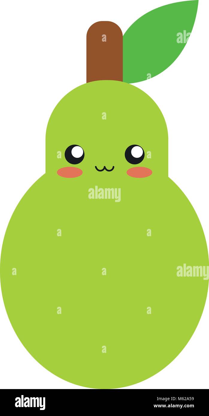 kawaii fruits design concept Stock Vector Image & Art - Alamy