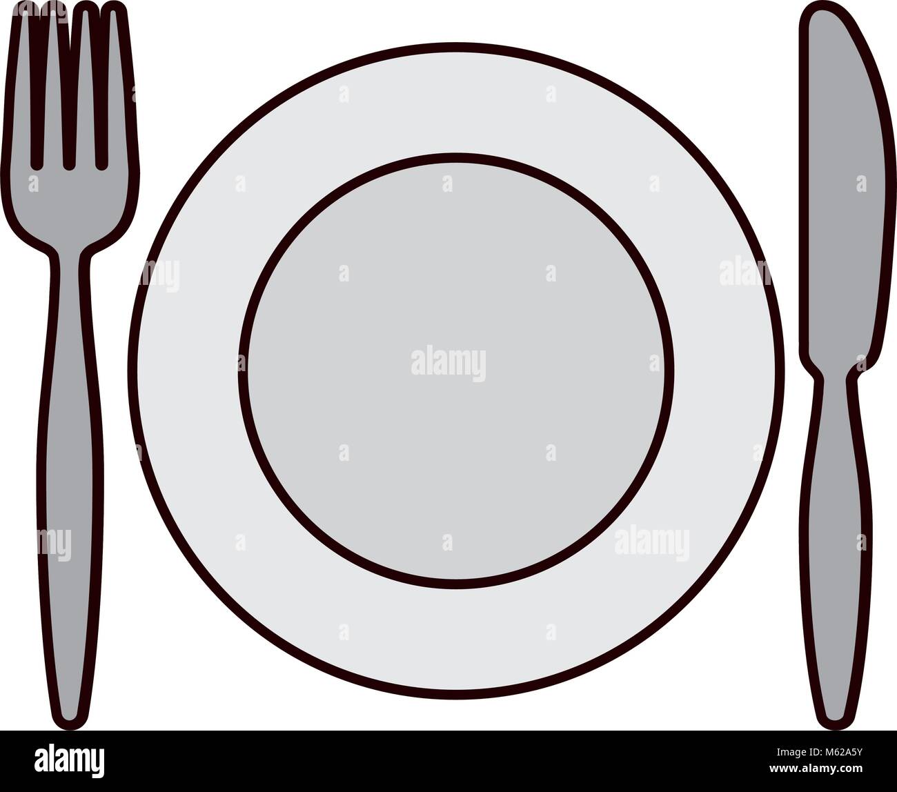 crockery vector illustration Stock Vector Image & Art - Alamy