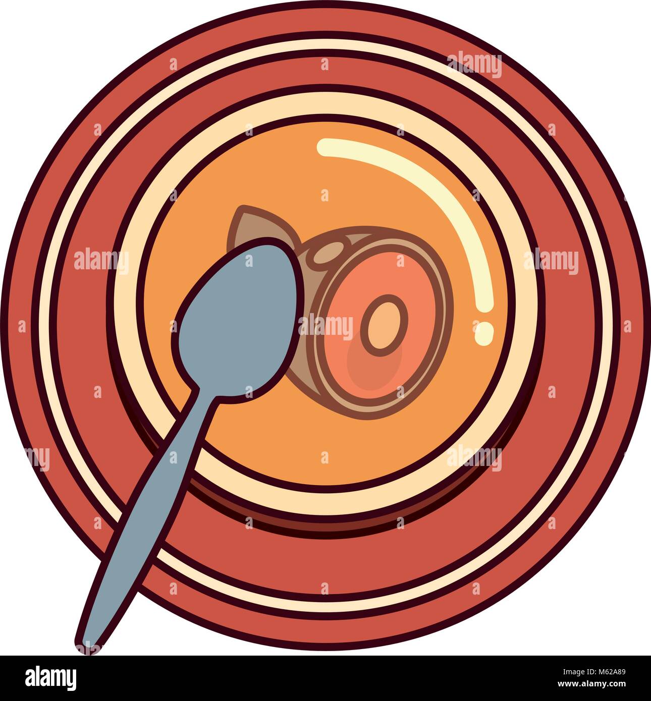 fish soup dish vector illustration Stock Vector Image & Art - Alamy