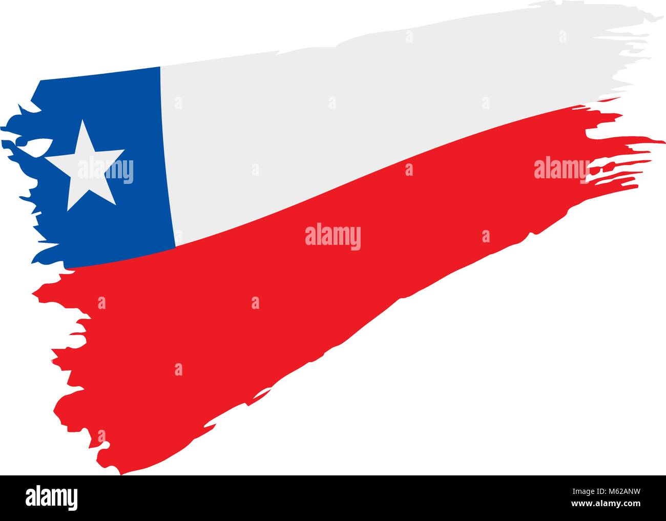 Chile flag, vector illustration Stock Vector Image & Art - Alamy