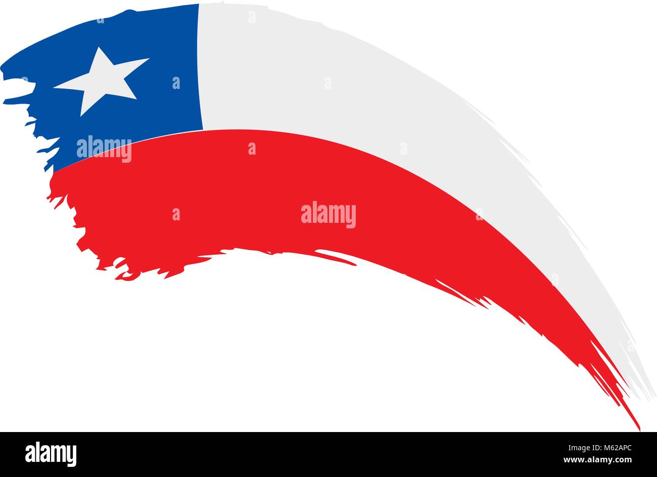 Chile flag, vector illustration Stock Vector Image & Art - Alamy