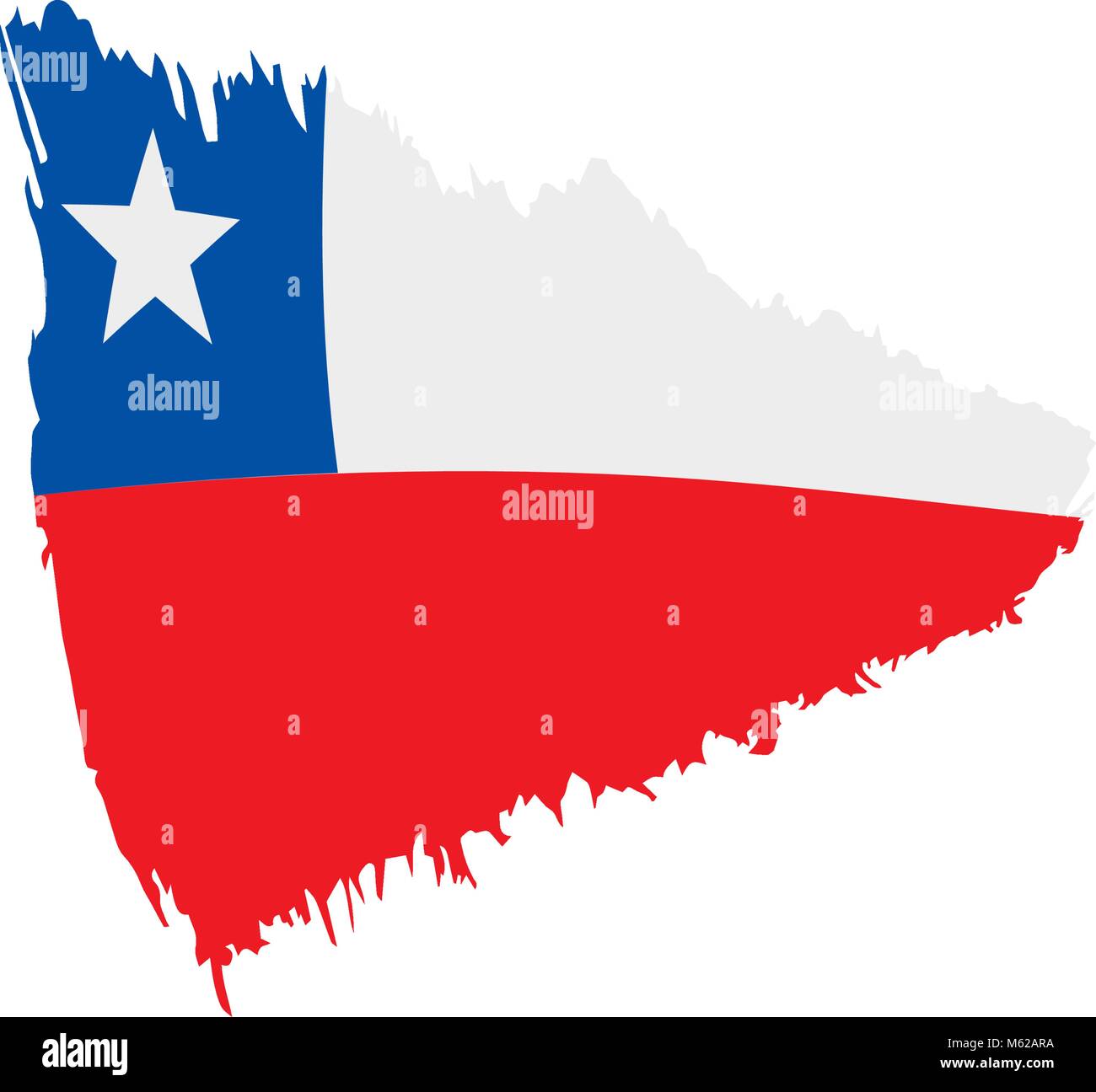 Chile flag, vector illustration Stock Vector Image & Art - Alamy