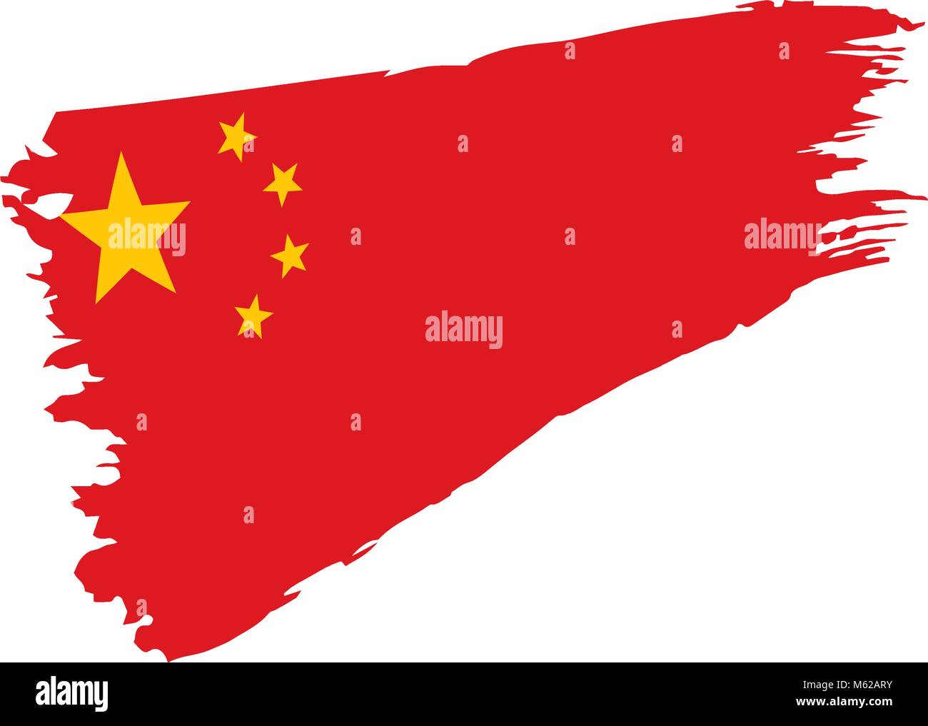 China flag, vector illustration Stock Vector Image & Art - Alamy
