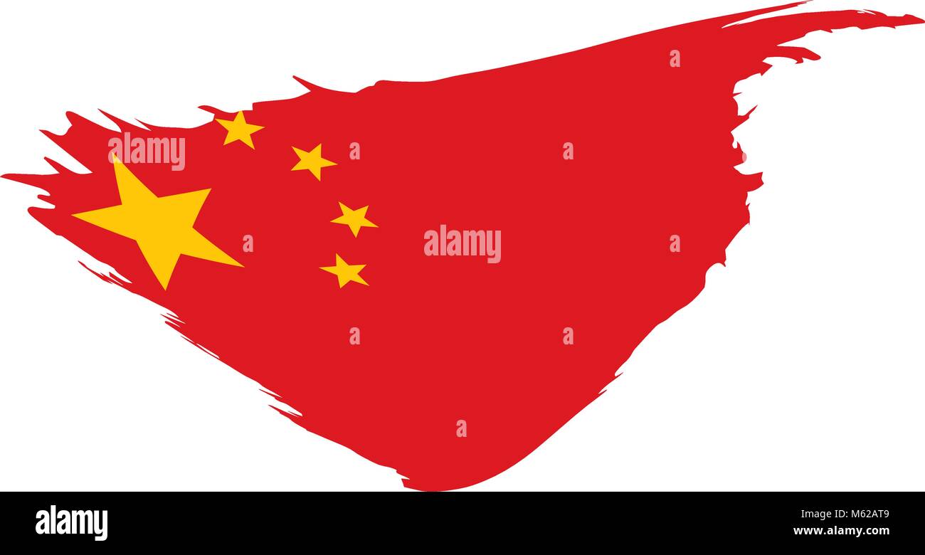 Chinese flag vector art hi-res stock photography and images - Alamy