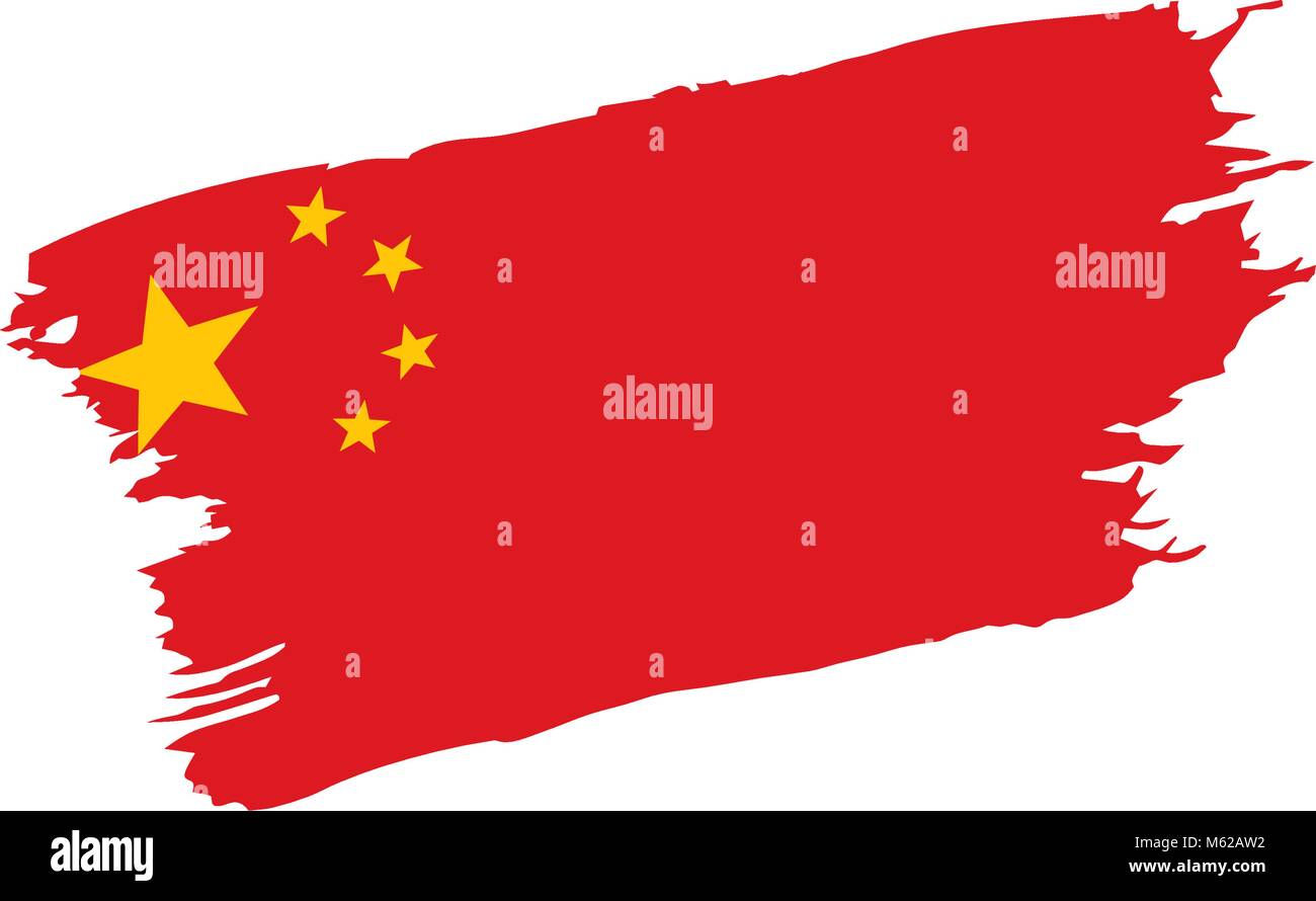 China flag, vector illustration Stock Vector Image & Art - Alamy