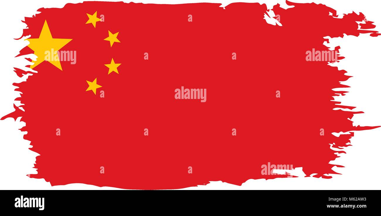 China flag, vector illustration Stock Vector Image & Art - Alamy