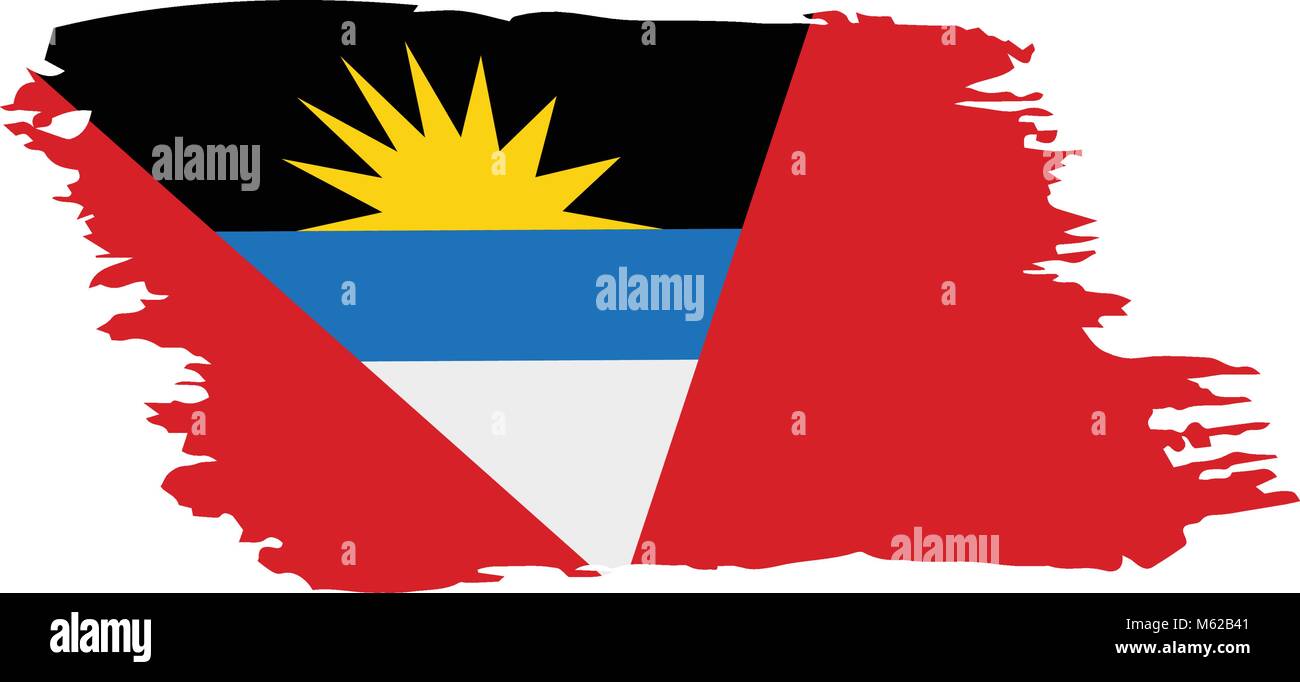Antigua flag hi-res stock photography and images - Alamy