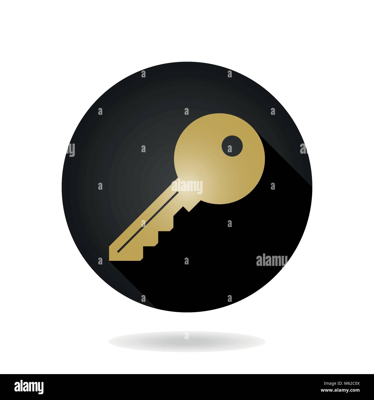 Smart key icon vector Stock Vector Images - Alamy