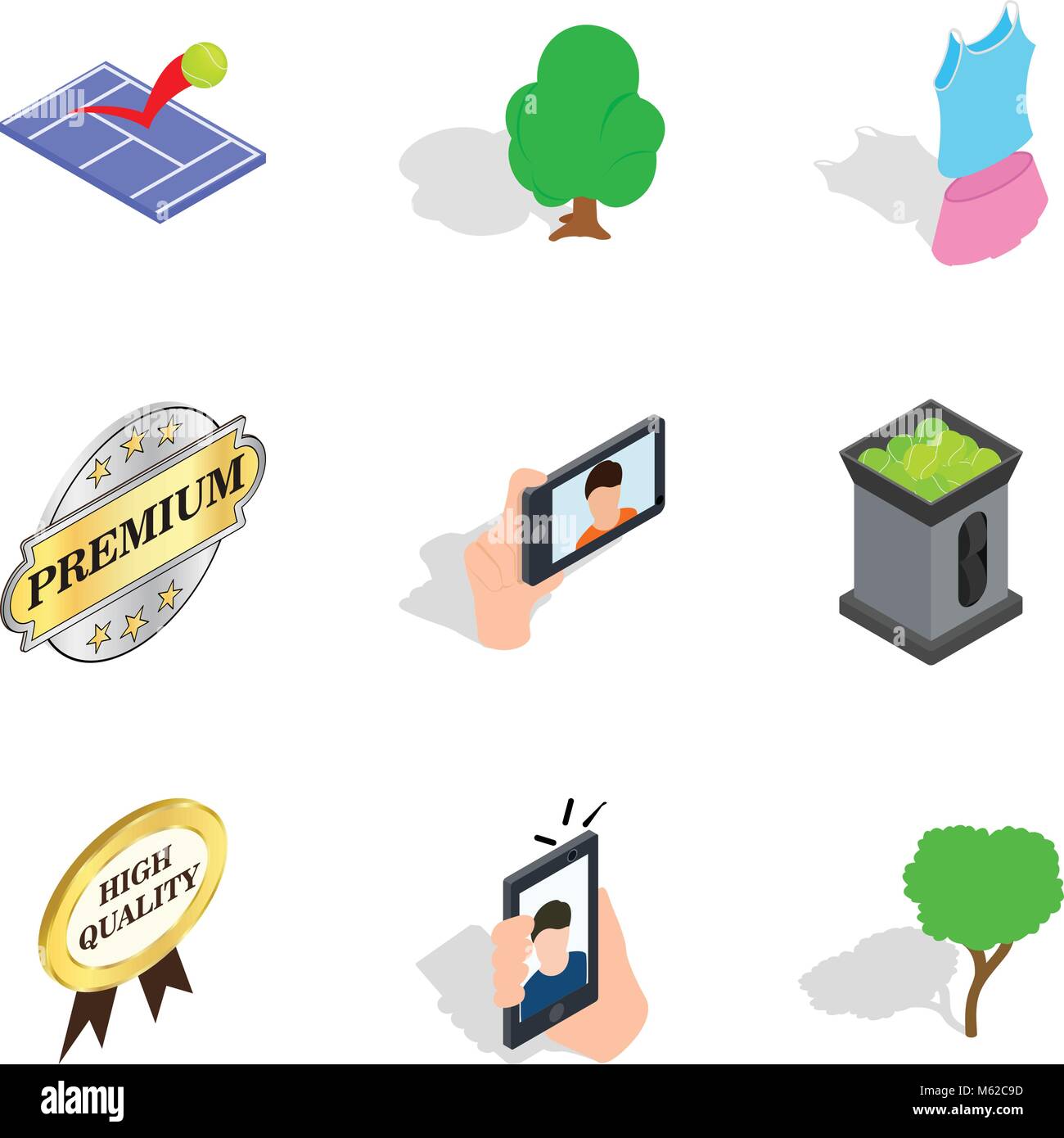 Athletic event icons set, isometric style Stock Vector Image & Art - Alamy