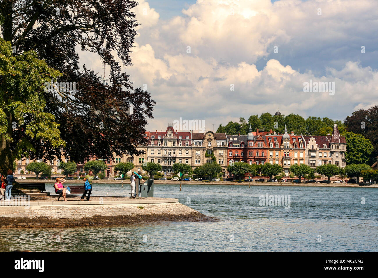 At Konstanz - Germany - On 08/04/2016 - the town of Konstanz on ...
