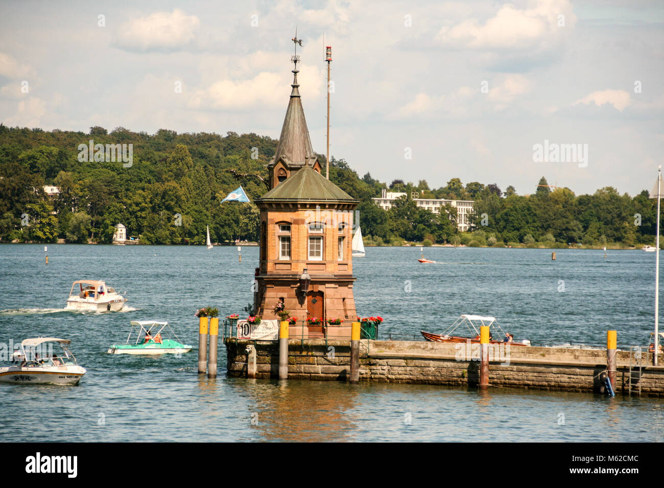 At Konstanz - Germany - On 08/04/2016 - the town of Konstanz on ...