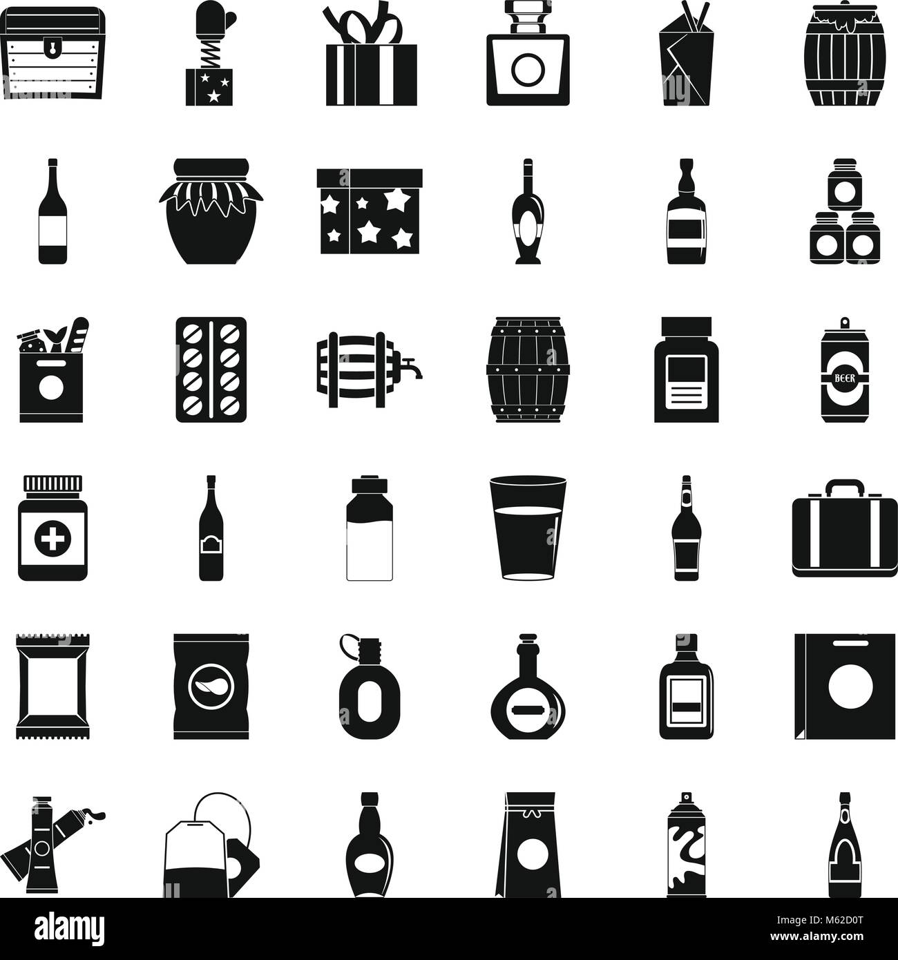 Housing stock icons set, simple style Stock Vector Image & Art - Alamy