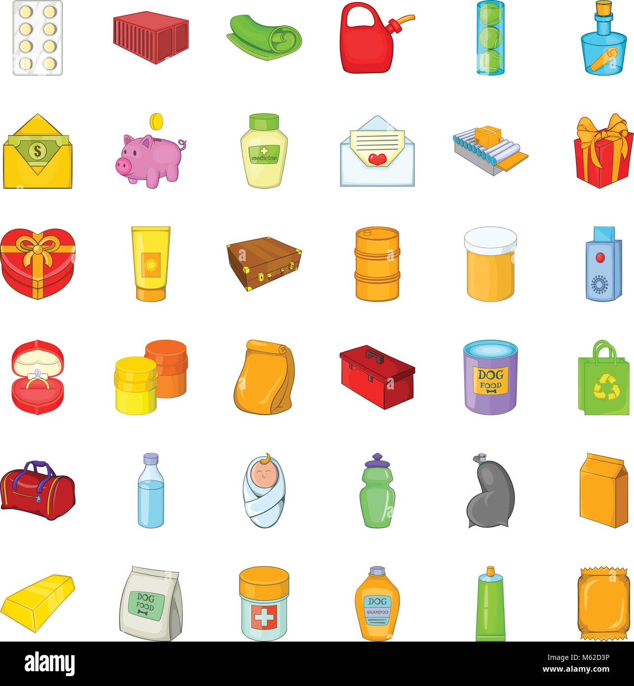 Filter icons set, cartoon style Stock Vector Image & Art - Alamy