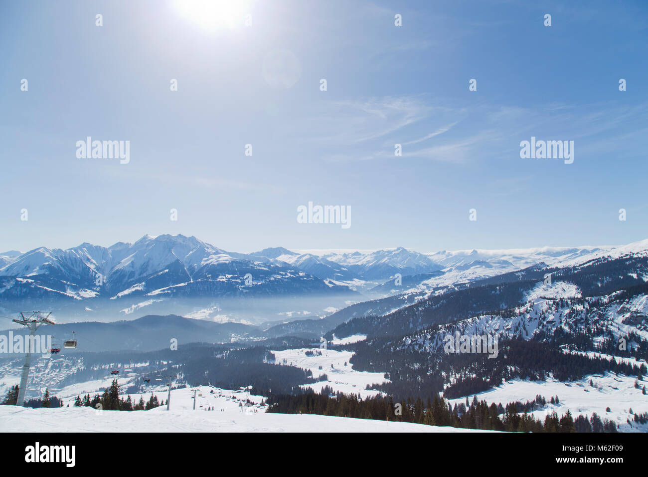 Valley of Foppa in Flims Switzerland Stock Photo - Alamy