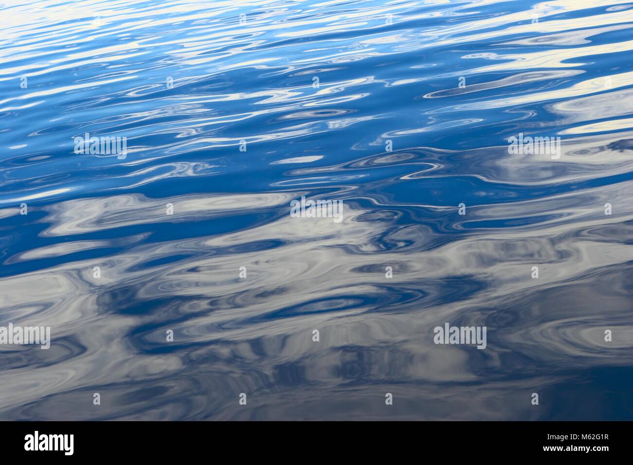 Blue water ripples in Indian Ocean Stock Photo - Alamy