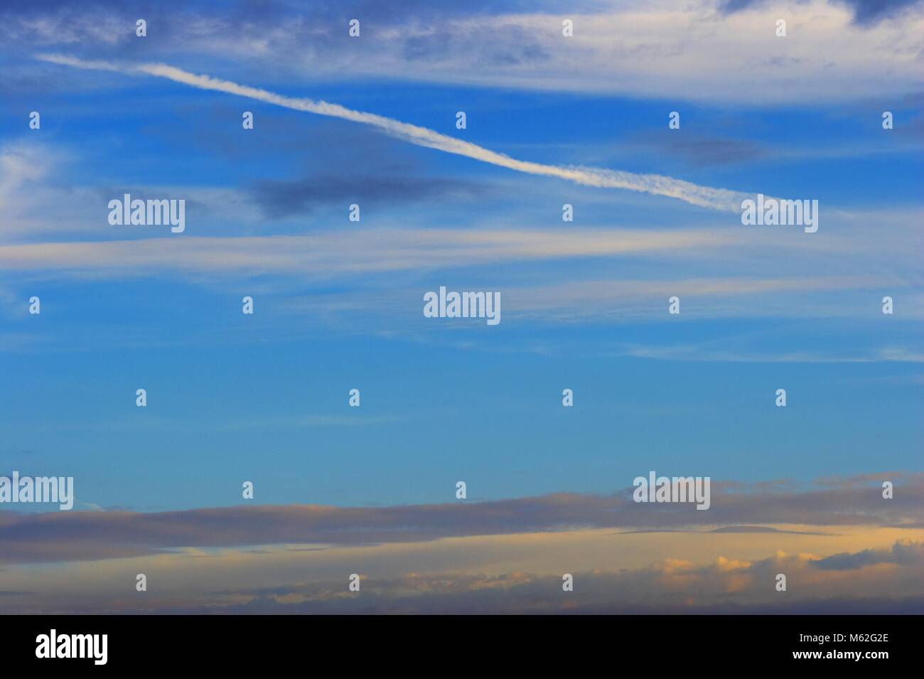 nice sunset sky Stock Photo - Alamy