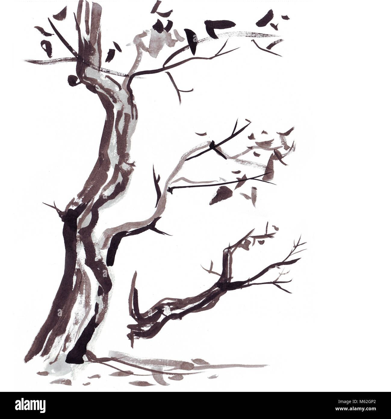 Japanese Tree Drawing