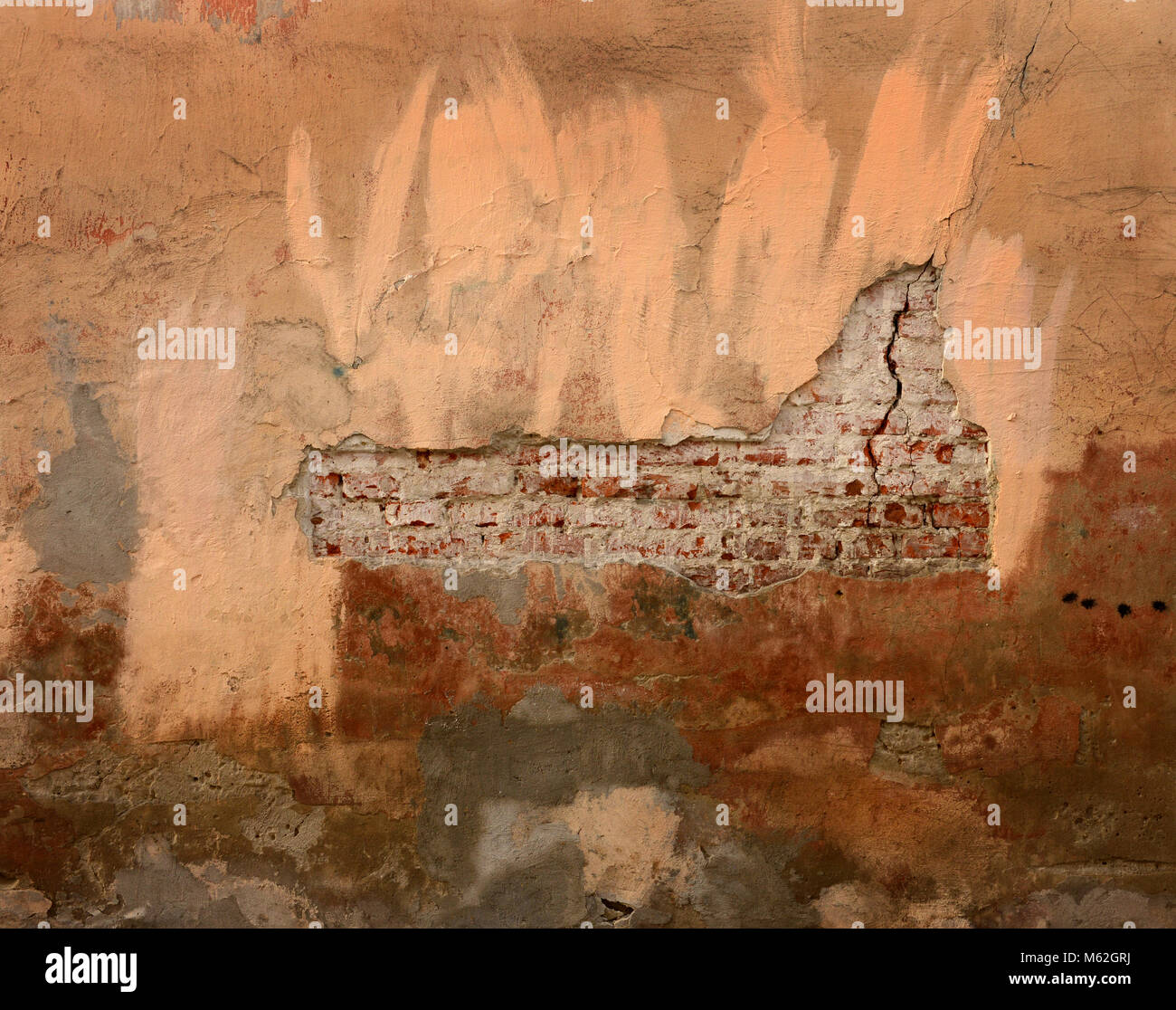 Ancient wall, background, texture, plaster, shabby paint, old cement ...