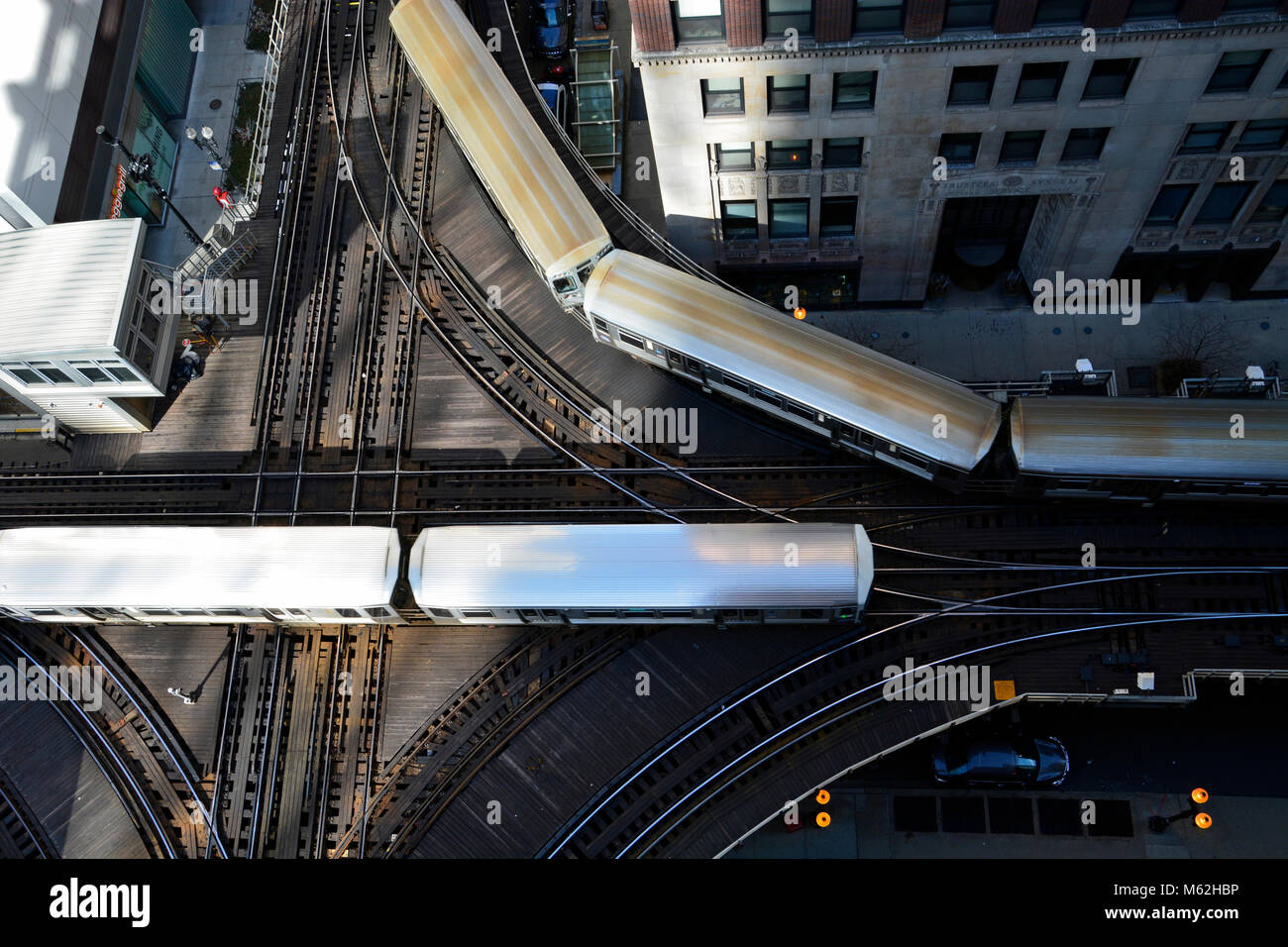 Chicago loop hi-res stock photography and images - Alamy