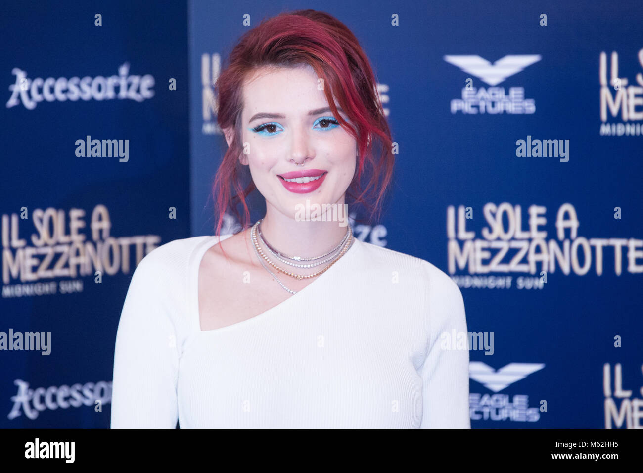 Roma, Italy. 27th Feb, 2018. Photocall with the American singer and ...