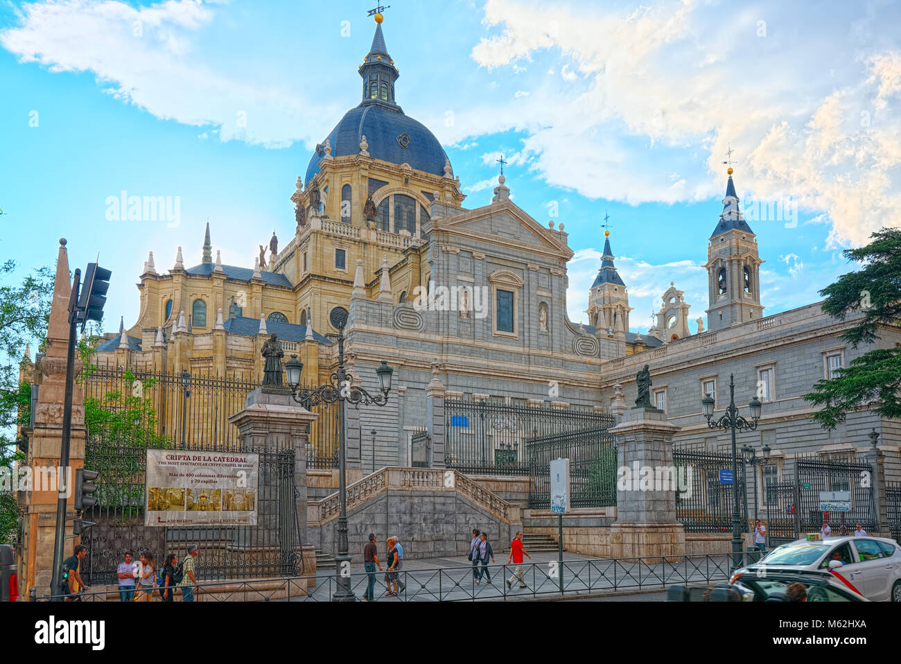 Cripta de la catedral de la almudena hi-res stock photography and ...