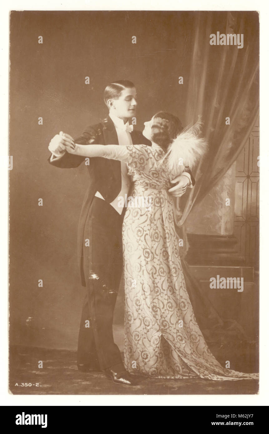 Edwardian studio portrait, art postcard from Rotary Photographic Series ...
