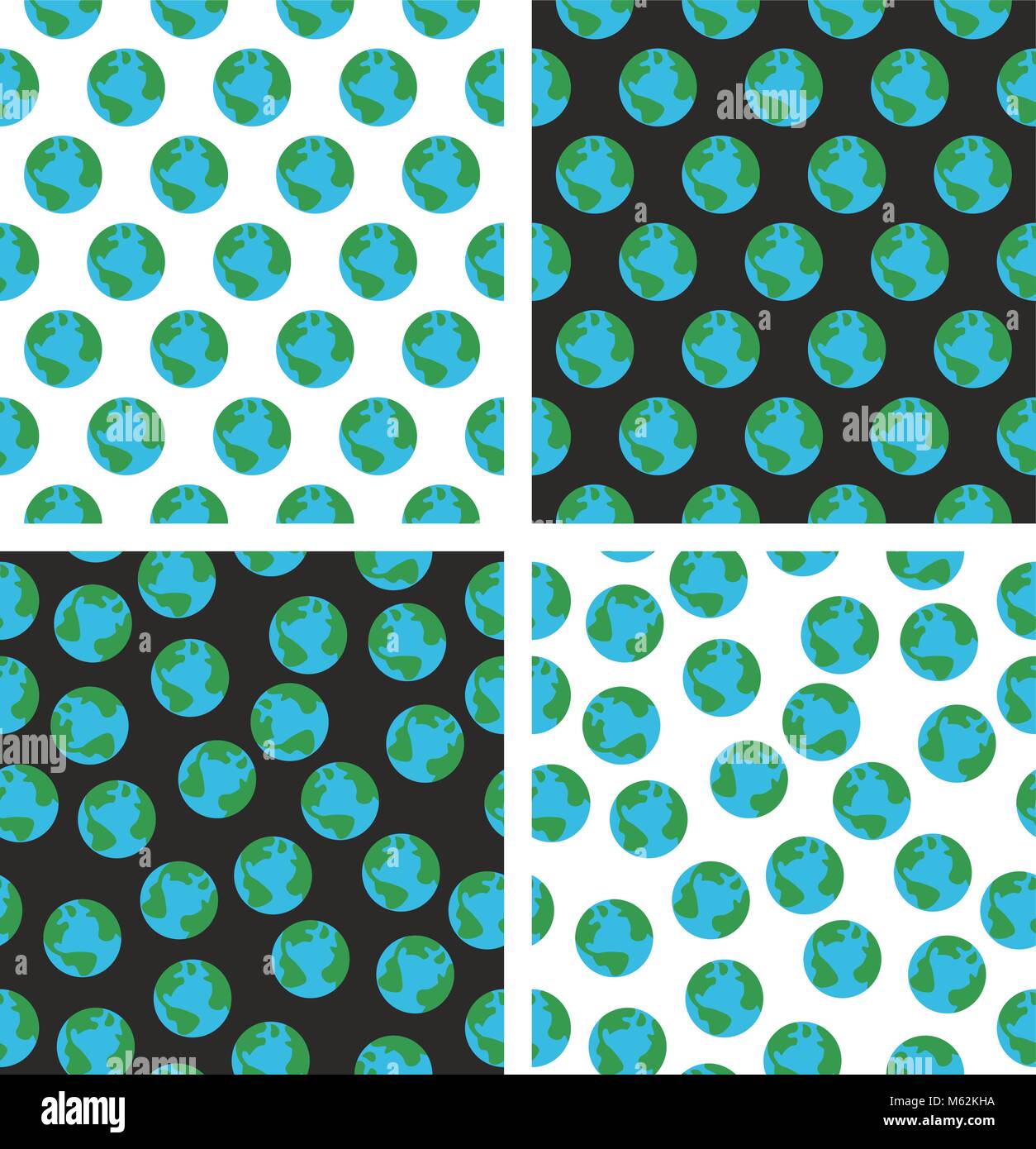 Seamless texture land sea Stock Vector Images - Alamy