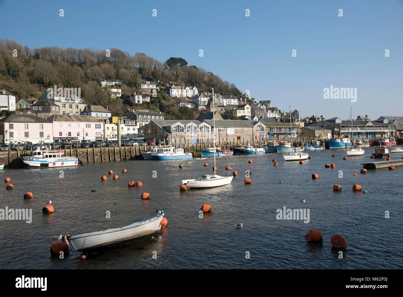 East West Looe Coast Cornwall High Resolution Stock Photography and ...