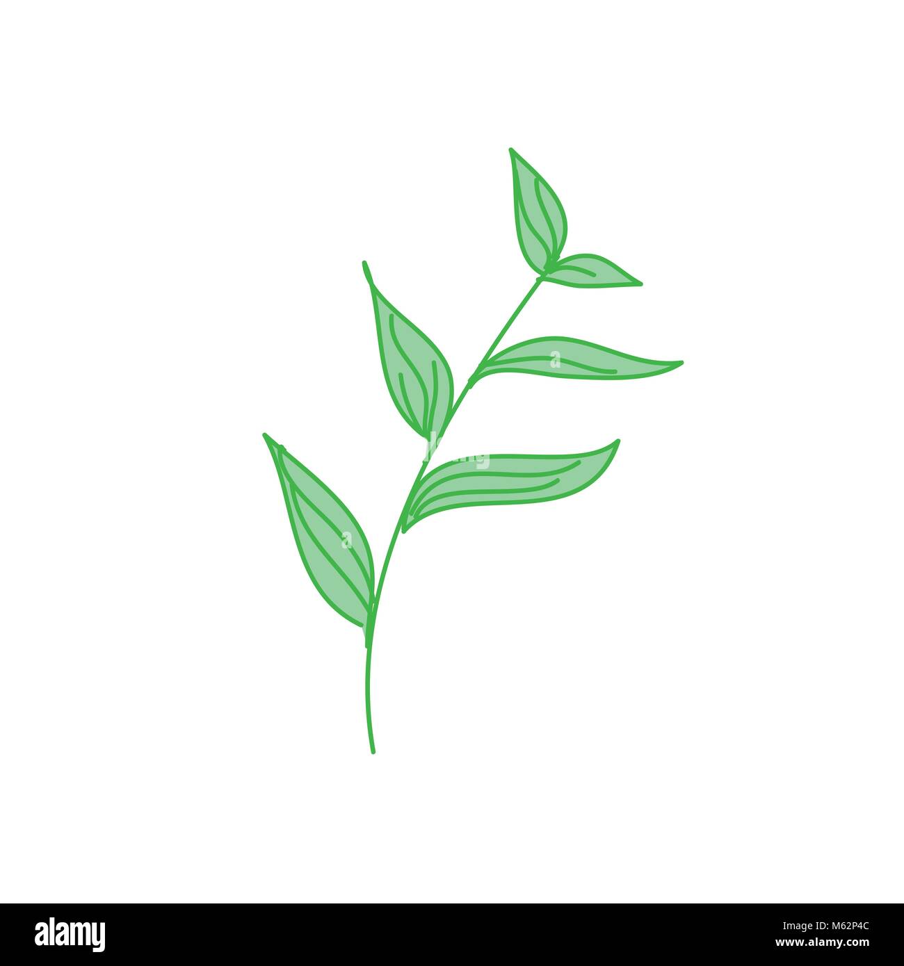 Leaf art design Cut Out Stock Images & Pictures - Alamy